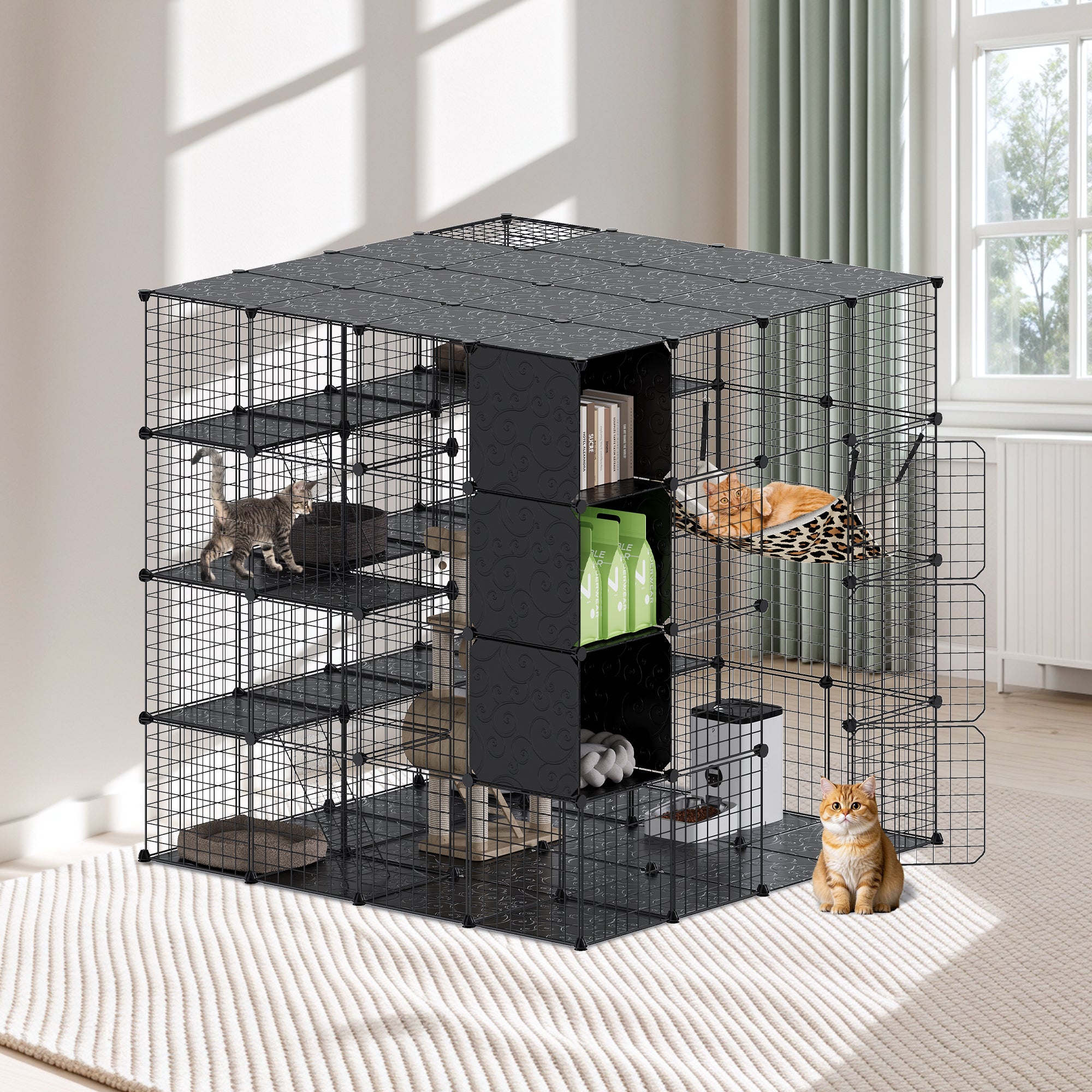 Advwin 4 Tiers Large Cat Cage Enclosures (Pre-Order)