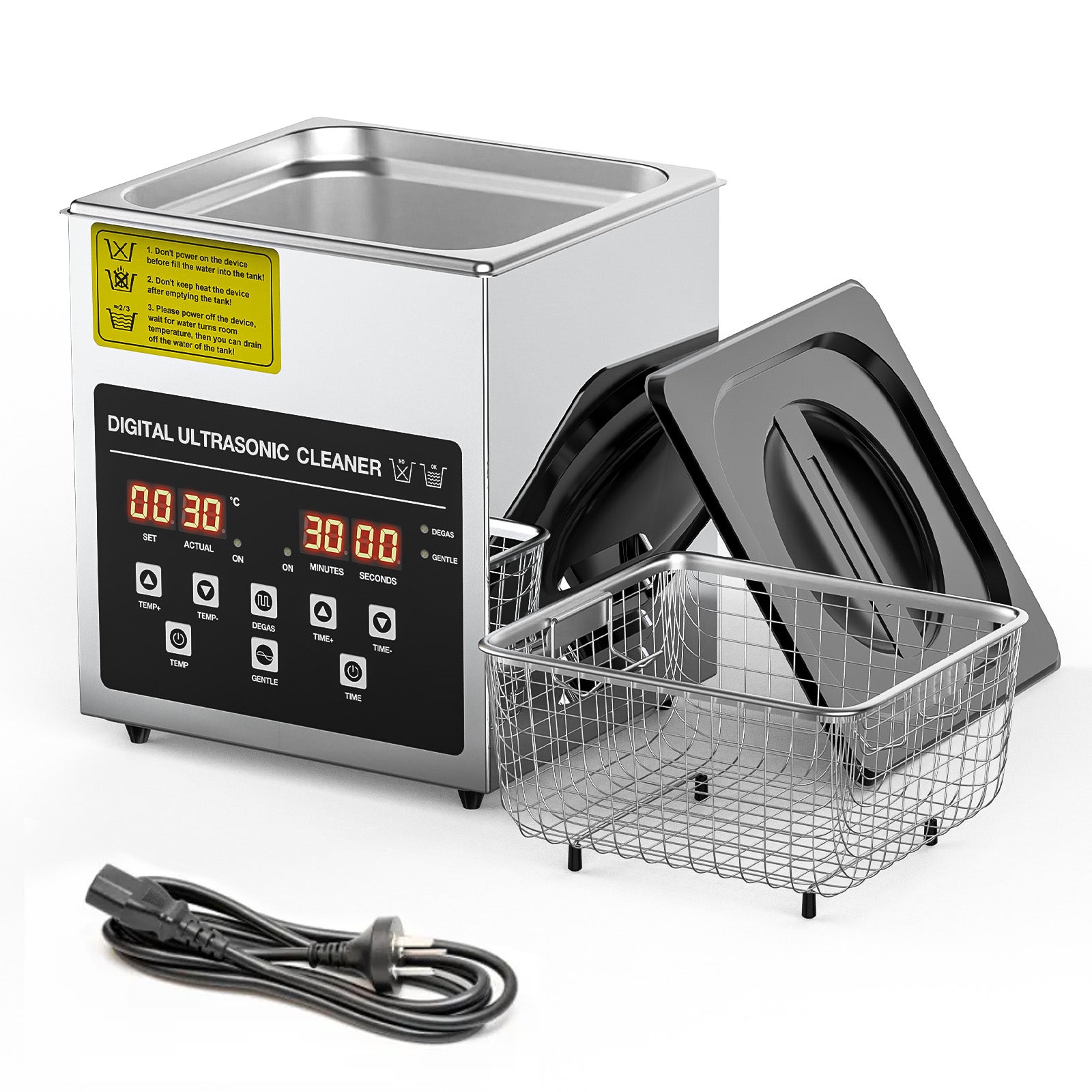 Advwin 2L Ultrasonic Cleaner with Timer and Heater