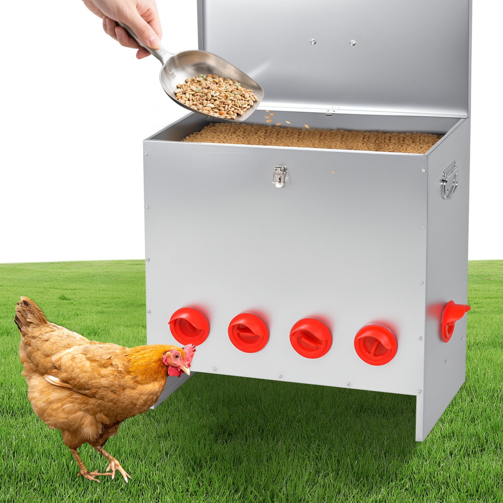Advwin Chicken Feeder Automatic Poultry Feeder